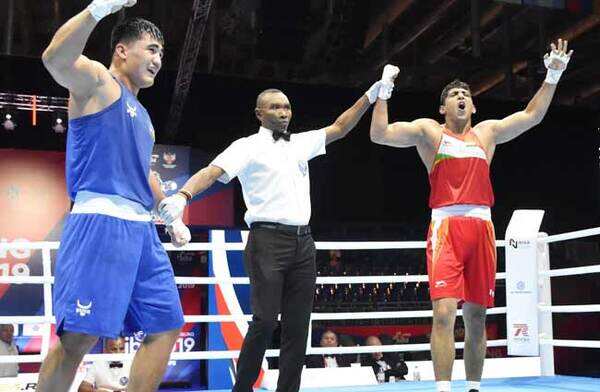 Amit Panghal and three other Indians march into world boxing ...