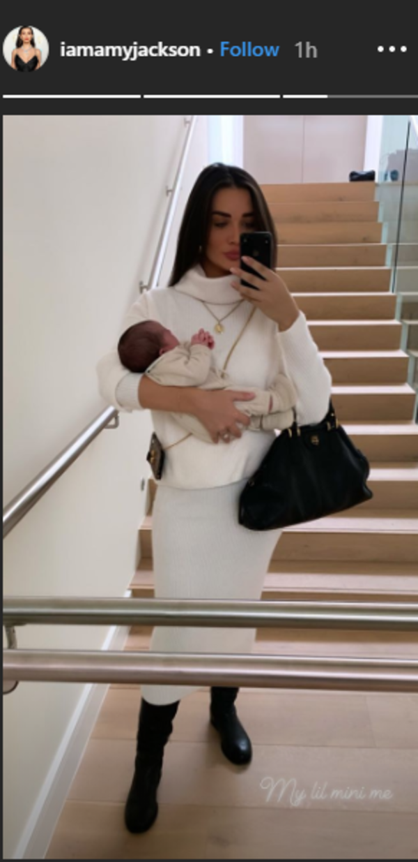 These pictures of Amy Jackson’s first day out with baby Andreas are ...