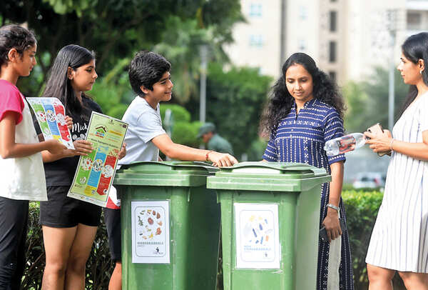 Gurgaon societies rev up the fight against single-use plastic | Gurgaon ...