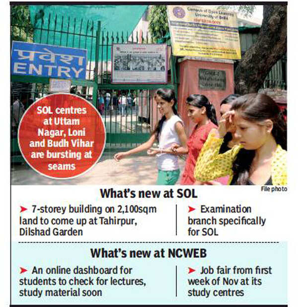 Delhi University’s School of Open Learning to start new centre to beat ...