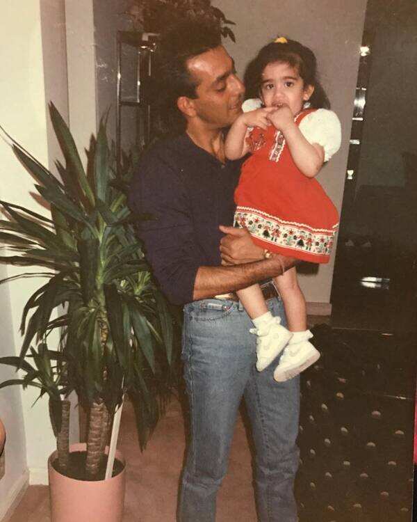 Trishala Dutt's Instagram profile is a treasure of her dad Sanjay Dutt ...