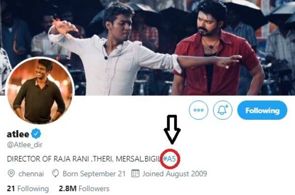 Atlee hints his next film is again with Vijay? | Tamil Movie News ...