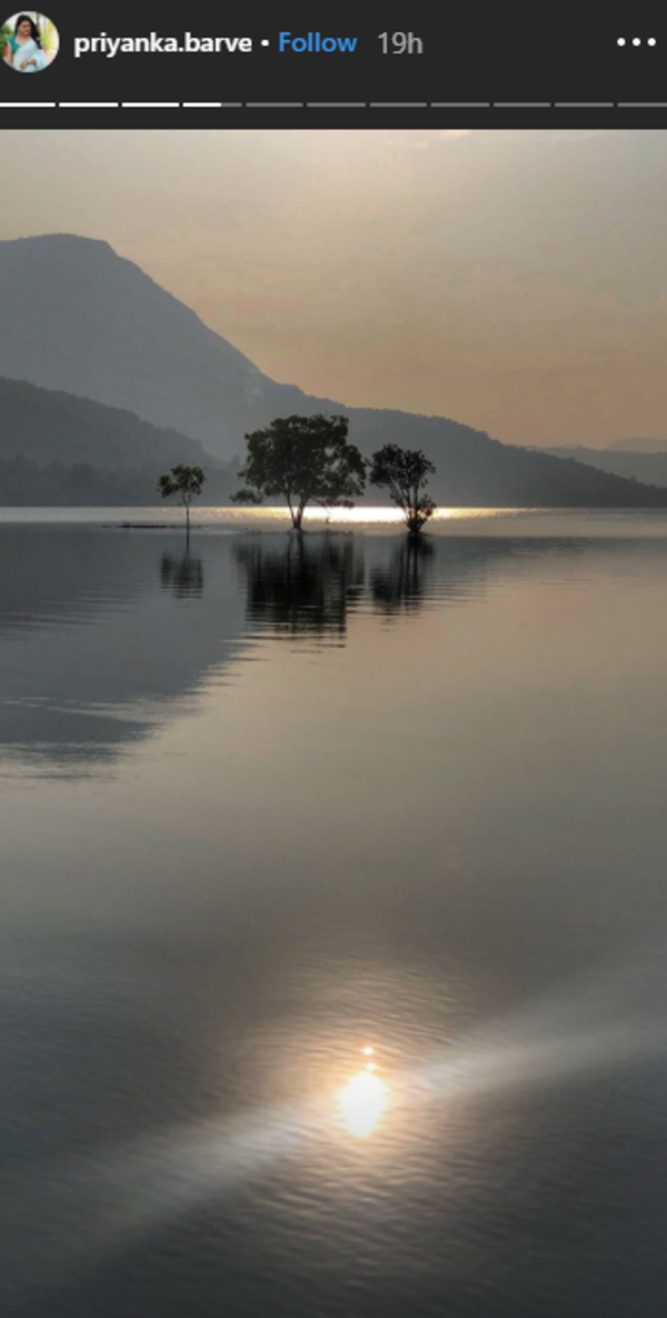 Singer Priyanka Barve is taking a break amidst her busy schedule ...