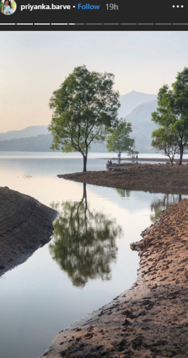 Singer Priyanka Barve is taking a break amidst her busy schedule ...