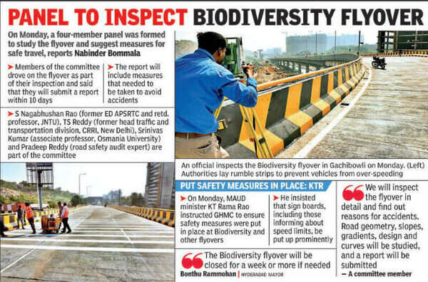 Hyderabad Biodiversity Flyover: Panel formed to inspect Biodiversity ...