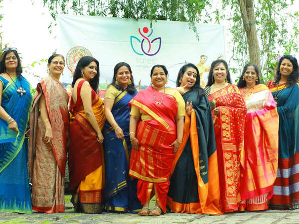 A meet-up to revive the love for sari | Events Movie News - Times of India