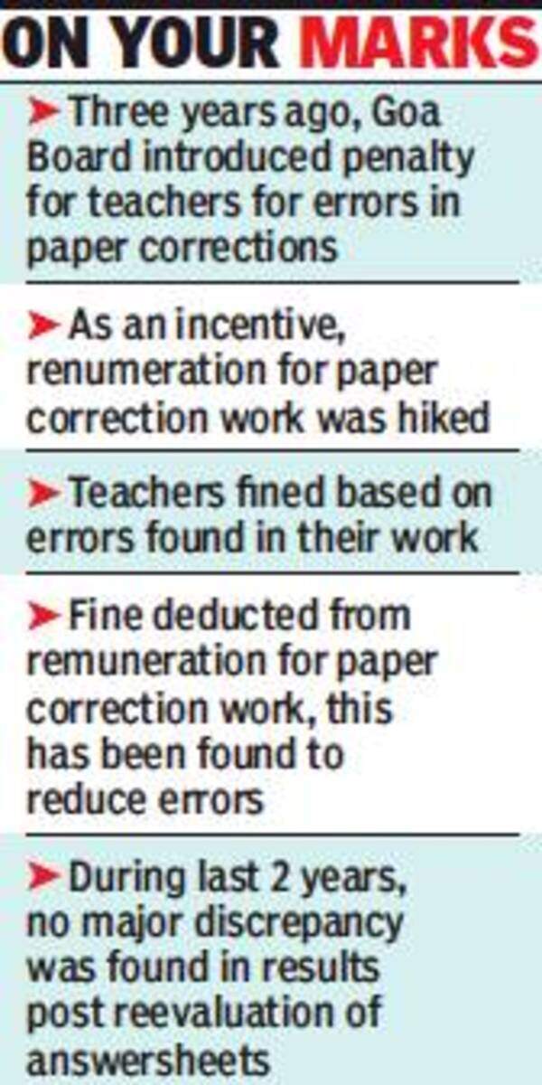 Goa Board to continue engaging more teachers for paper corrections ...
