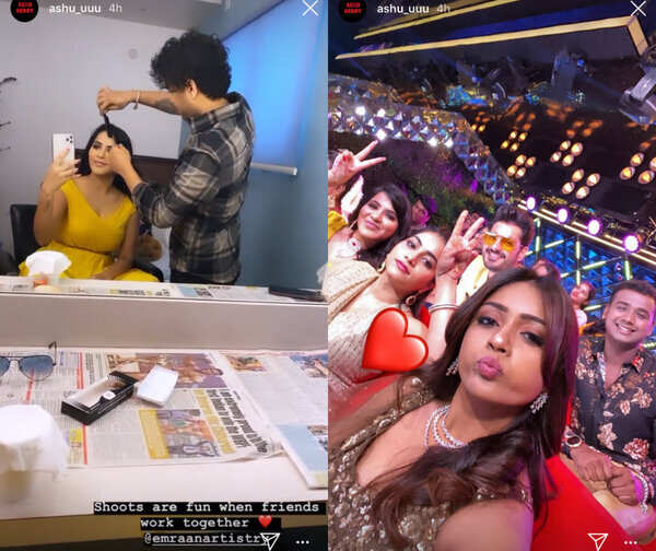 Ex-Bigg Boss Telugu 3 contestants enjoy a reunion on the sets of a TV ...