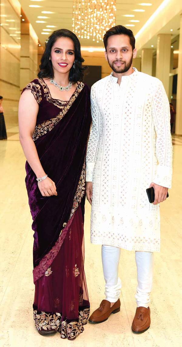 Sai Praneeth’s bride, Swetha gets a grand Hyderabadi welcome | Events Movie News - Times of India