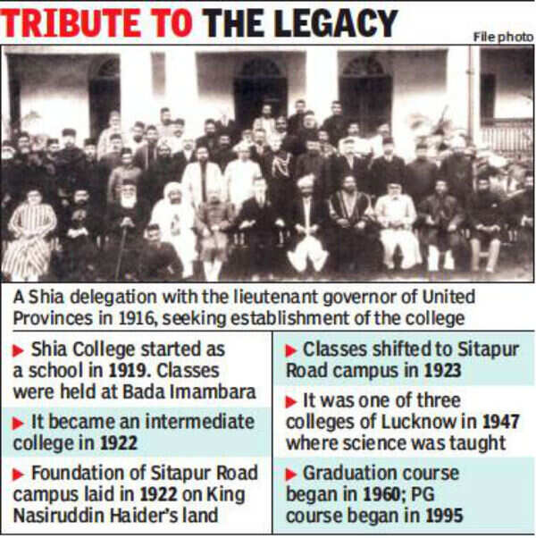 Shia PG College to mark its centenary with Quran recitation, cricket ...