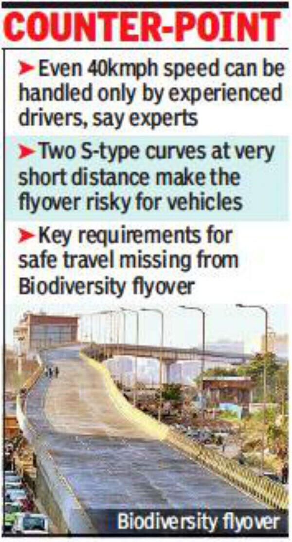 Hyderabad: Biodiversity flyover safe only at 40kmph, says government ...