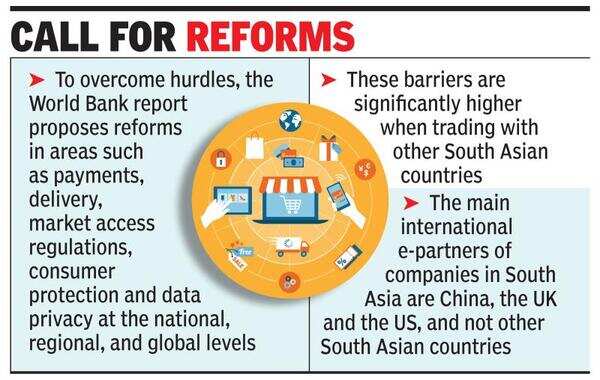 'SMEs face e-commerce trade barriers' - Times of India