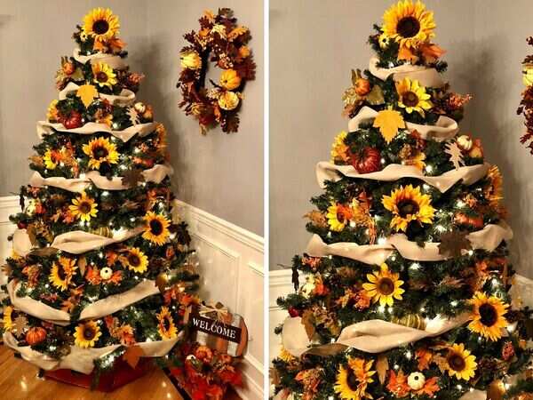 Monotone decorations for Christmas tree are trending this year it will ...