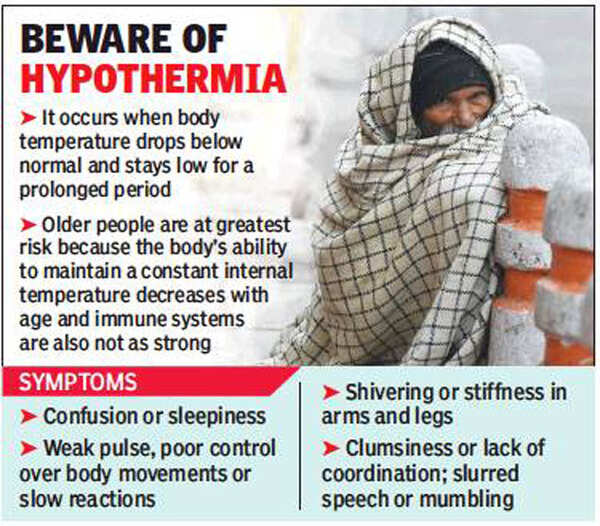 Wrap yourself tightly to keep body warm | Delhi News - Times of India