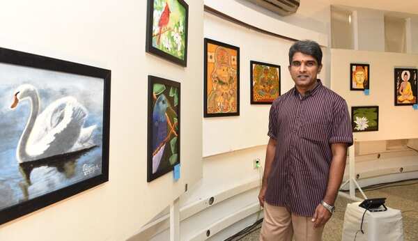Art canvases of Pratheesh Parameswaran | Events Movie News - Times of India