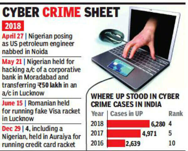 NCRB report: UP easy prey for cyber thieves | Lucknow News - Times of India
