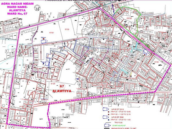 Agra Municipal Corporation takes up garbage collection from door to ...
