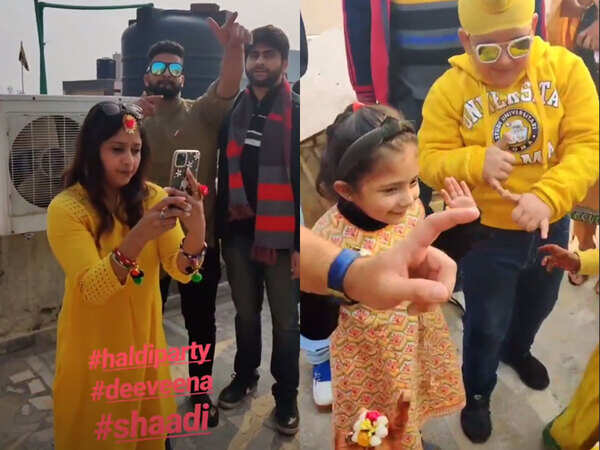Jhalak Dikhhla Jaa choreographer Deepak Singh enjoys his haldi ceremony ...