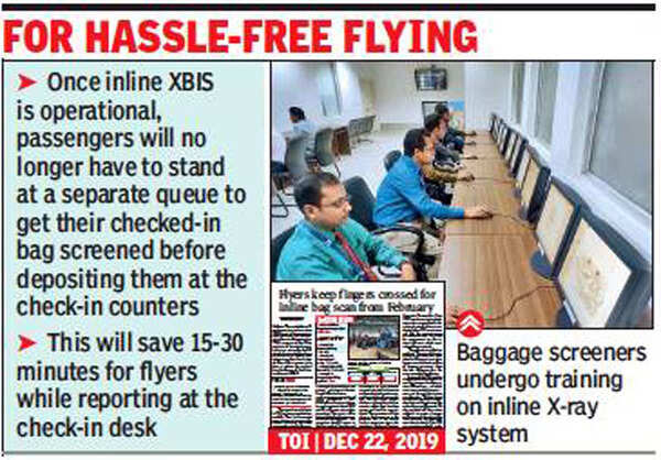 Single agency for inline baggage screening at Kolkata airport | Kolkata ...