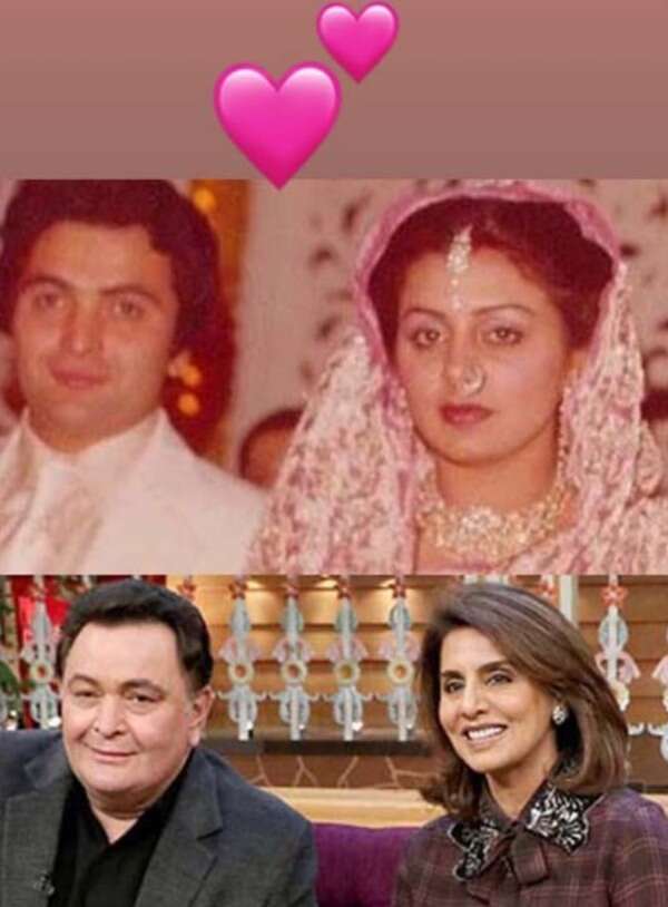 Riddhima Kapoor shares Rare wedding pictures of Rishi Kapoor and Neetu ...