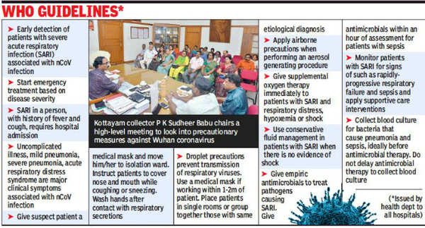 Coronavirus: Kerala health department issues guidelines to hospitals ...