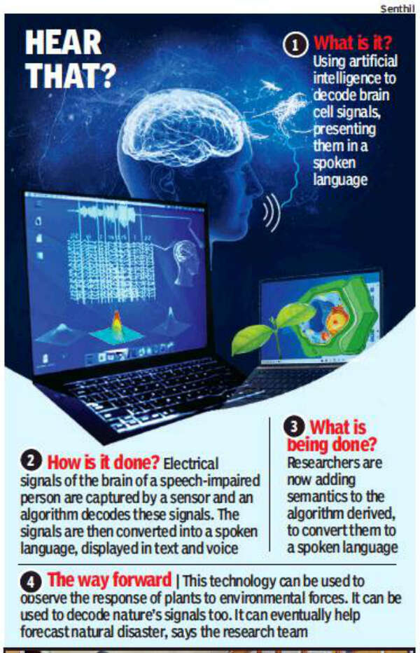 New IIT-Madras tech can give voice to speech-impaired | Chennai News ...