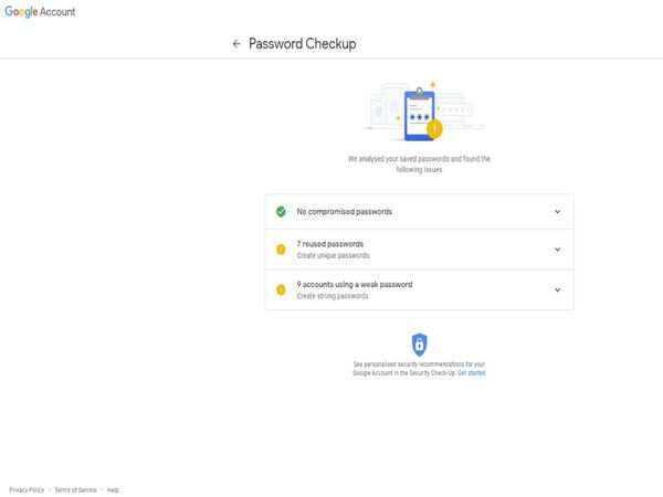 Google Password Checkup: Google to tell you if any of your passwords ...