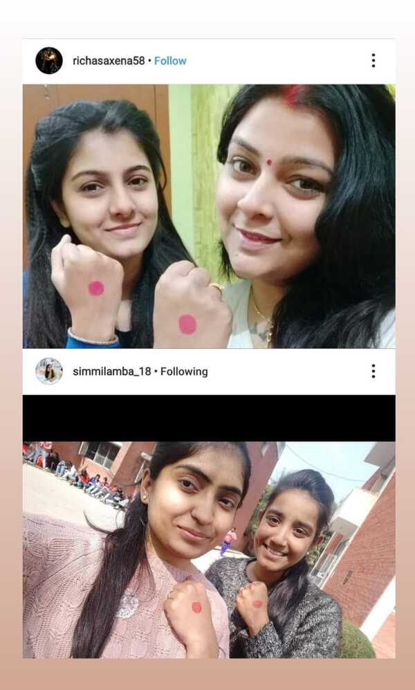 Bareilly youngsters participated in Red Dot campaign on Menstrual ...