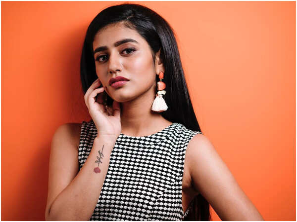 'Wink girl' Priya Prakash Varrier's blue bikini look from her Thailand ...