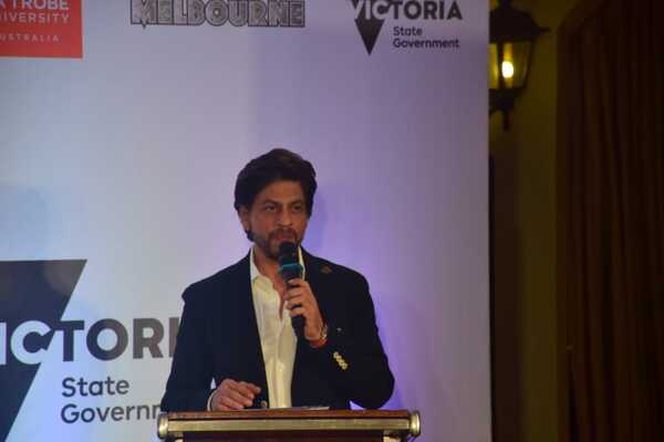 Photos: King Khan honours Shah Rukh Khan La Trobe University PhD ...