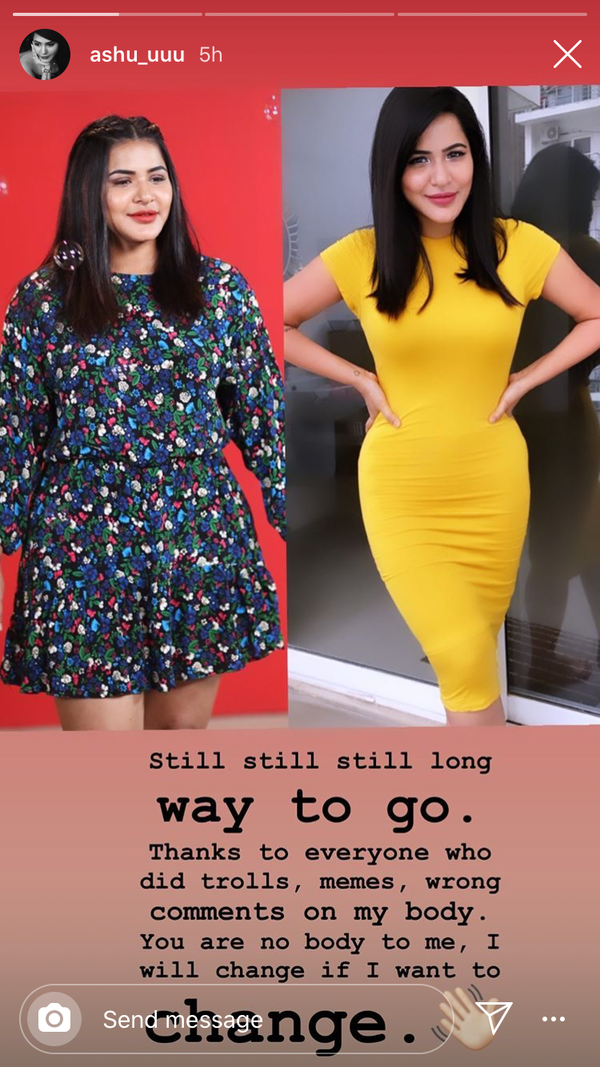 Bigg Boss Telugu 3 fame Ashu Reddy hits back at trolls with her stunning transformation; see pic ...