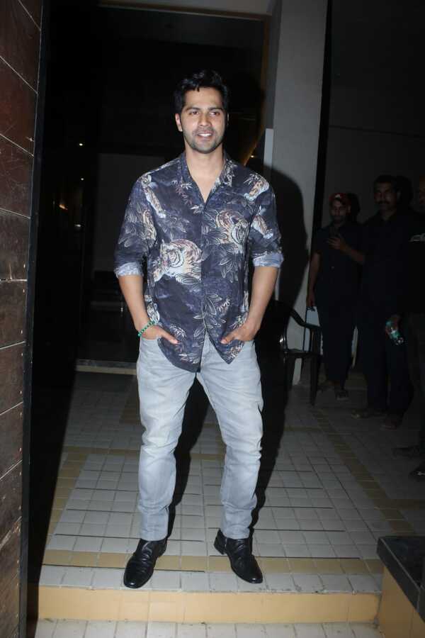 Photos: Varun Dhawan and Natasha Dalal attend filmmaker Shashank ...