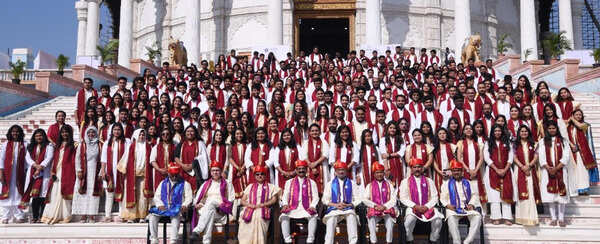 727 students get degrees at MIT ADT University convocation - Times of India