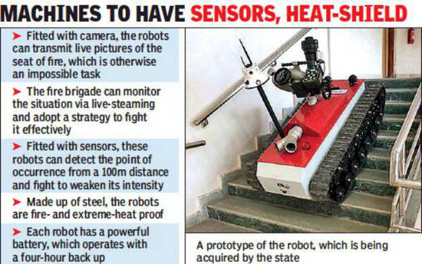 West Bengal to procure robots to fight along with firemen in critical ...