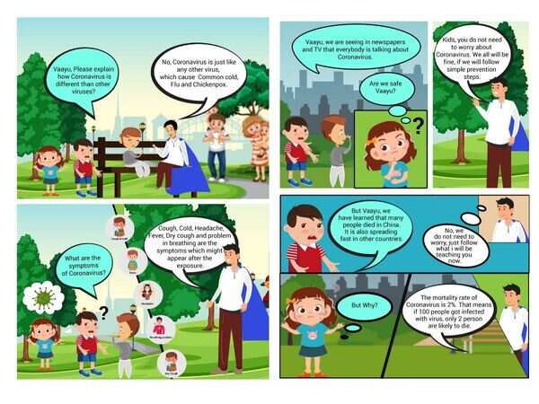 Government releases comic book for kids on Coronavirus awareness ...
