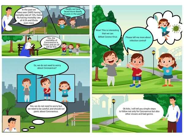 Government releases comic book for kids on Coronavirus awareness ...