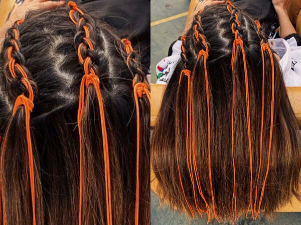 Trend Alert: Sara Ali Khan's braid with a twist - Times of India