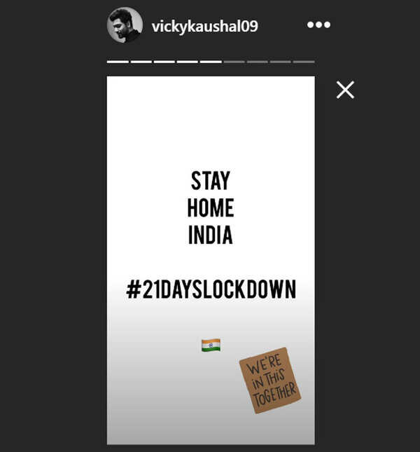 21-day Lockdown: Vicky Kaushal gets poetic about the importance of ...