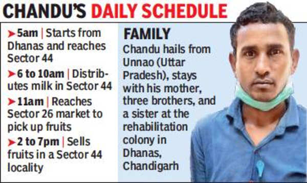 Chandigarh: Milk hoarding? Not on his watch | Chandigarh News - Times ...