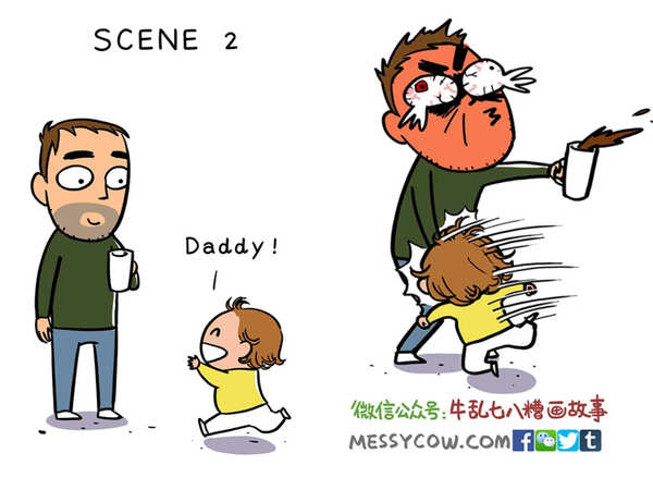 Mom's hilarious comics highlight the real 'tantrums' of a two-year-old ...