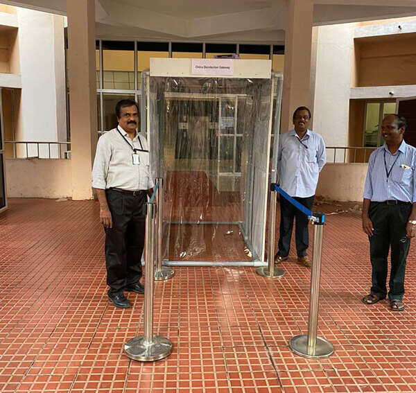 Govt OKs fumigation booths; may be used in office and malls | India ...