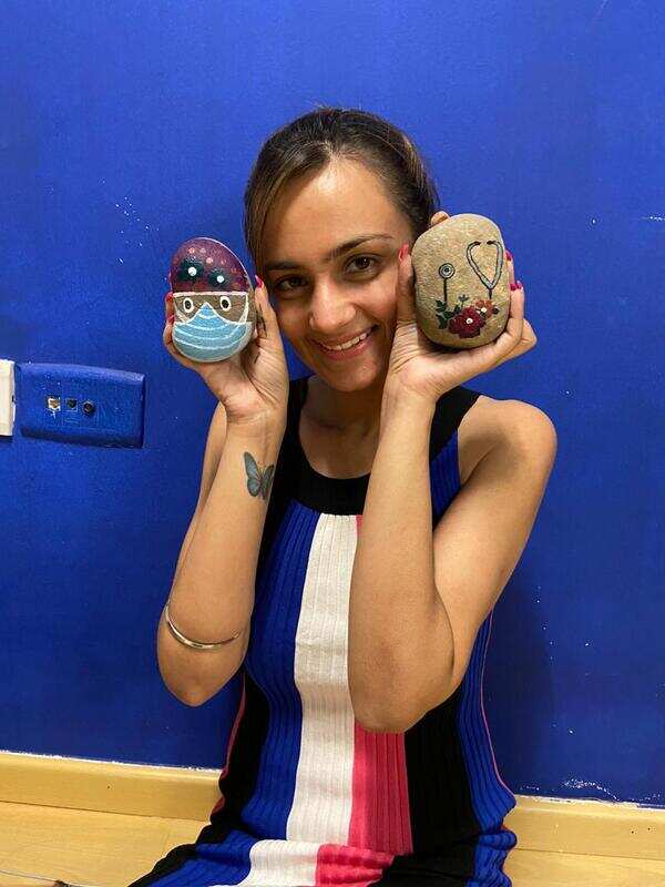 Shweta Rohira pays tribute to doctors during corona pandemic through ...