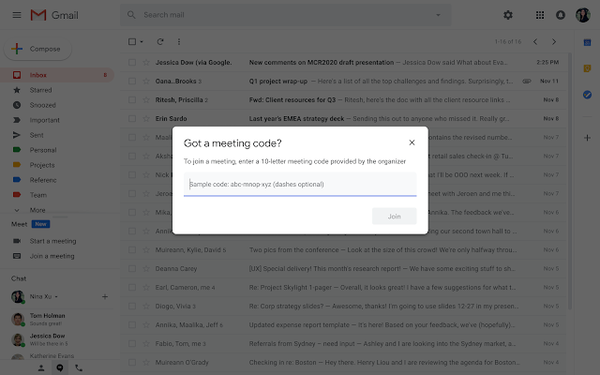 Google Meet On Gmail: You can now join Google Meet video conference ...