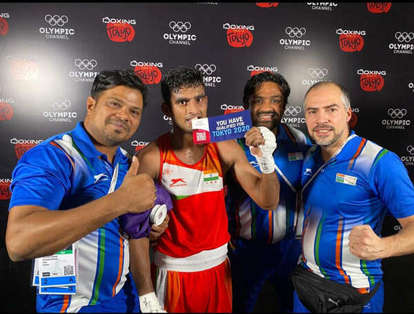 Boxer Manish Kaushik getting his punch back | Boxing News - Times of India
