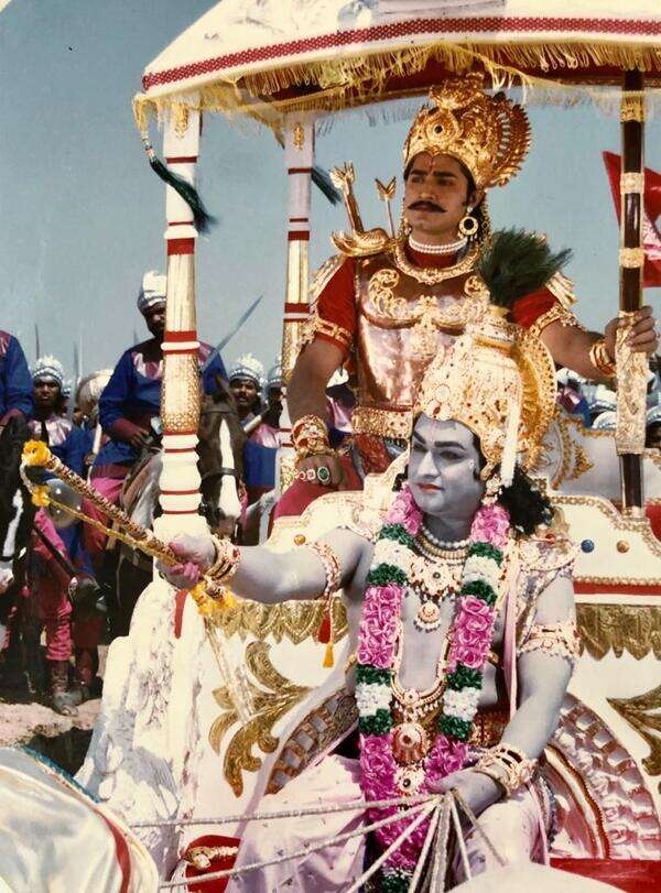 SV Krishna Reddy and K Atchi Reddy's 'Ghatotkachudu' completes 25 years ...