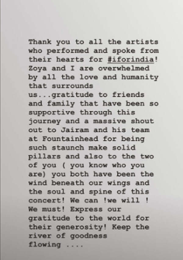 I For India concert : An 'overwhelmed' Karan Johar thanks people for ...