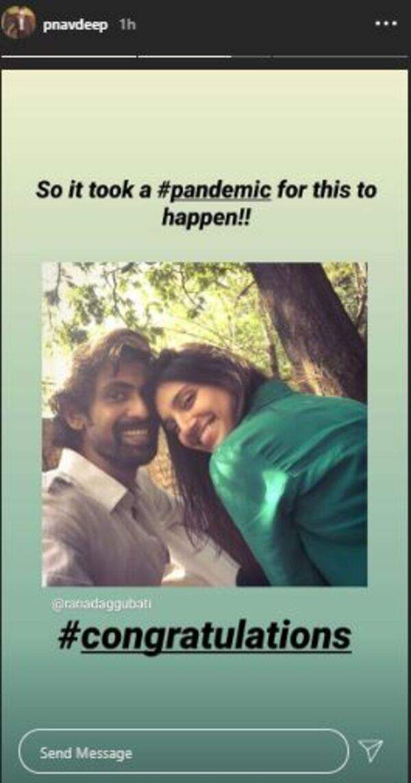 Rana Daggubati-Miheeka Bajaj get engaged: Besties Lakshmi Manchu, Nani ...