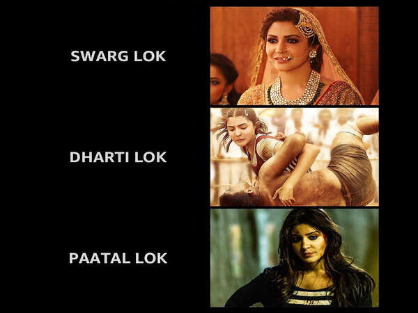 Anushka Sharma’s hilarious memes showing her avatars in ‘swarg, dharti ...