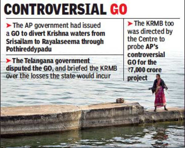 NGT stays work at Pothireddypadu | Vijayawada News - Times of India