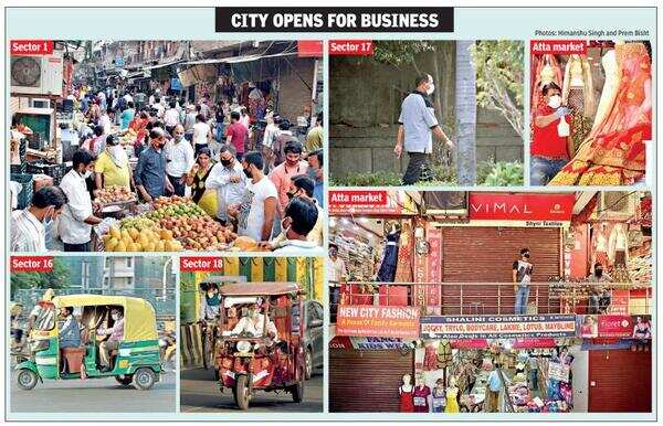 After 2 months, glimpses of a usual day in Noida | Noida News - Times ...